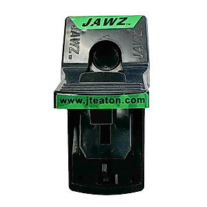 JT Eaton 410BULK Jawz Plastic Rat Trap, High Tension Spring, Reusable Rodent Snap Trap for Solid or Liquid Bait, 12 Pack