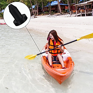 Beautytang 8 Piece Kayak Drain Plugs ， Silicone Scupper Plugs Universal Drain Holes Stopper Bung，Boat Scupper Plugs for Aruba 8 SS, Aruba 10, Bali 8, Sportsman 8, Sportsman 10, Sun Slider