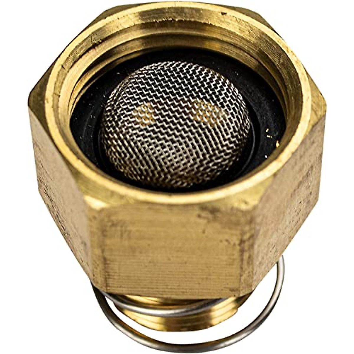 Simpson Cleaning 7100051 Replacement 3/4-Inch Female Garden Hose for Pressure Washer Pumps, 1/2-Inch MNPT, Gold