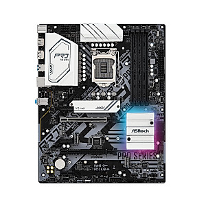 ASROCK Z590 PRO4 Socket LGA1200/ Intel Z590/ DDR4/ Quad CrossFireX/ SATA3&USB3.2/ M.2/ ATX Motherboard