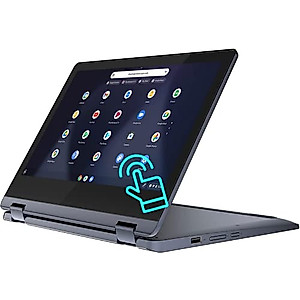Lenovo X360 Chromebook Spin 2-in-1 Convertible Business Laptop, 11.6" HD Touch IPS, MediaTek MT8183 8-Core Processor, 4GB RAM, 64GB eMMC,Chrome OS,PCS