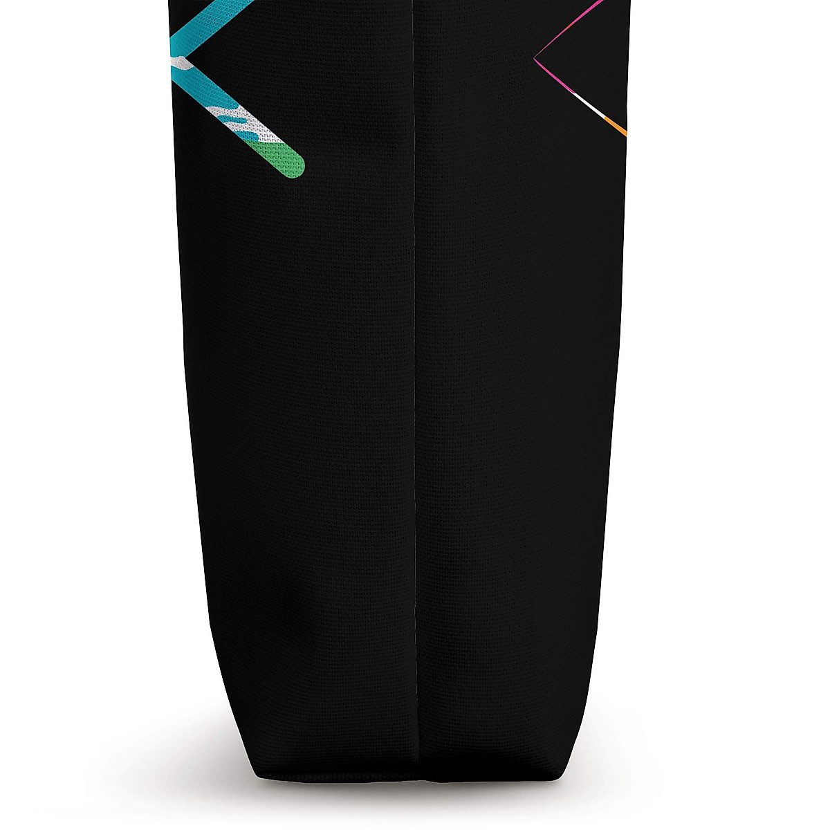 Ichthys Hippie Rainbow Tie Dye Jesus Fish Tote Bag