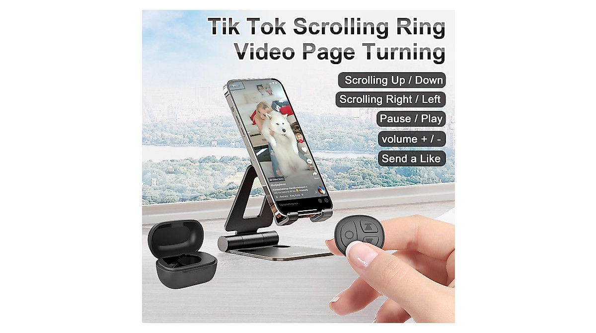 STDFORU TikTok Scrolling Ring | Effortless Control