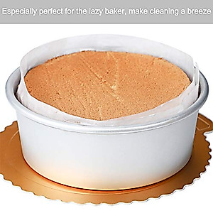 Cake Pan Liner, Nonstick Cake Pan Side Liner/Baking Parchment Paper Liner Roll for Cake Pan, Springform Pan (4in x 164ft)