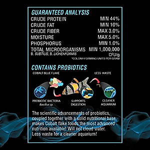 Cobalt Aquatics Brine Shrimp Flake, 1.2 oz