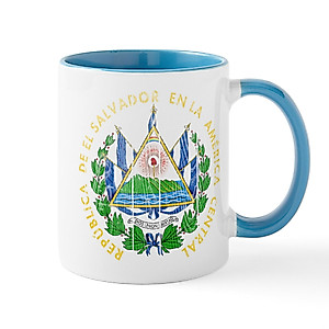 CafePress El Salvador Coat Of Arms Mug Ceramic Coffee Mug, Tea Cup 11 oz