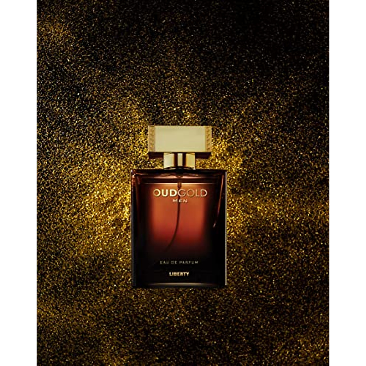 Liberty Luxury OudGold Perfume for Men (100ml/3.4Oz), Eau De Parfum (EDP), Long Lasting Smell.