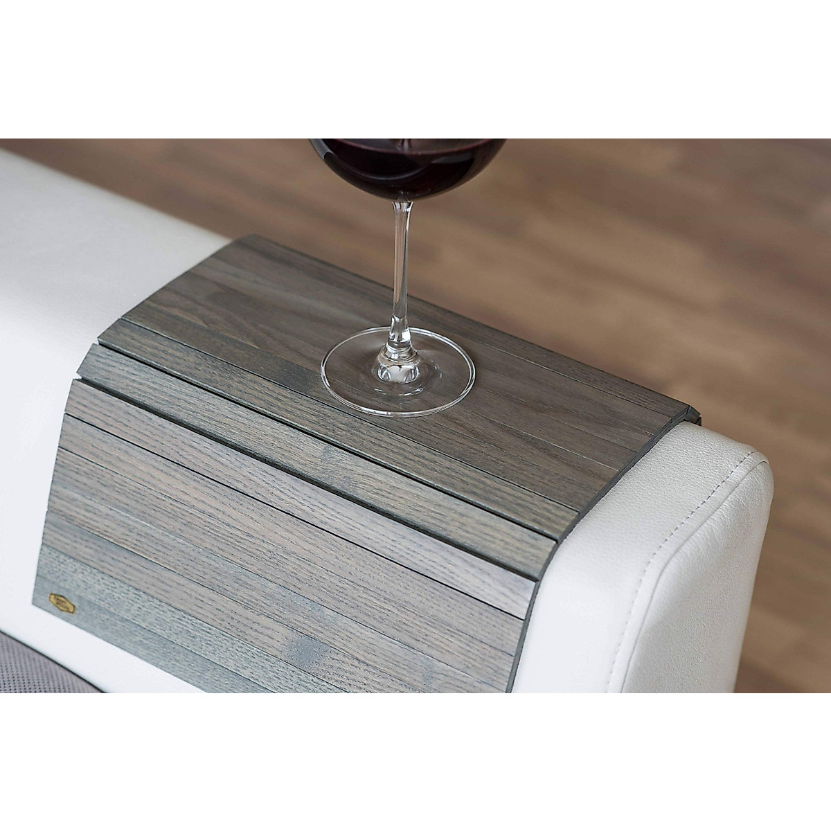 Sofa arm Table Sofa Table Couch arm Table Sofa arm Tray Sofa Tray Wood Coaster Couch Table Sofa arm armrest Table Custom Sofa (Olive Grey) (no Extras)