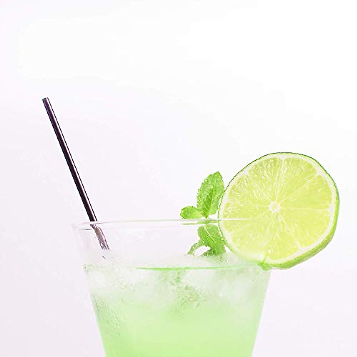 Karat C9100 (Black) 7.5" Stir Straws (3mm Diameter),Black (Case of 5000)