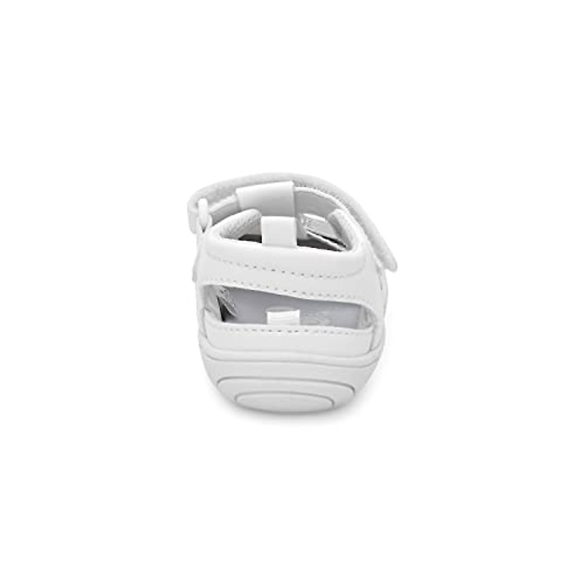 Stride Rite 360 Girls Mila Sandal, White, 3 Infant US