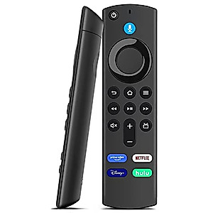 Voice Remote Control L5B83G Replacement for Fire TV (3rd Gen, Pendant Design), Fire TV Lite, Fire TV Stick 4K Max/Bundle (2nd Gen and Later), TV Cube (1st Gen and Later)