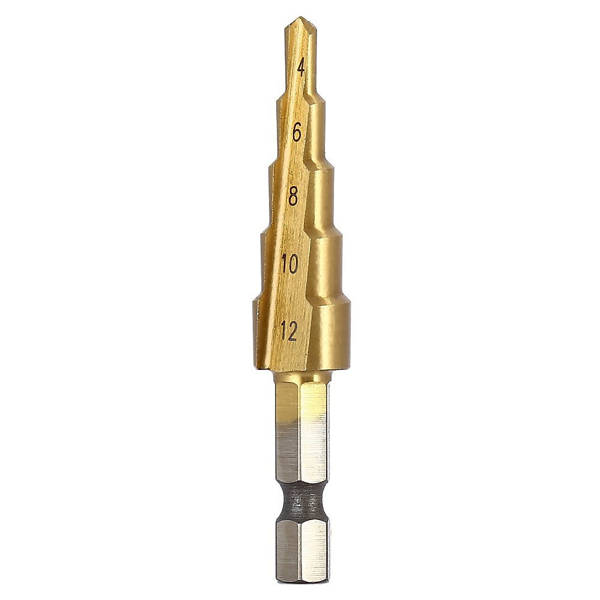 3pcs 4-12 4-20 3-12mm Step Drill Bits High Speed Steel Cone Titanium Coated Tool Sets Metal wood plastic Hole Cutter
