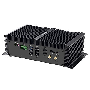 KINGDEL NC9000 Mini Gaming PC Core i7-10750H 8 Cores 16MB Cache Max 5.00GHz CPU, 32GB DDR4 RAM 1TB SSD 3xHD 6xCOM 8xUSB Support WOL PXE Restore AC Power Loss