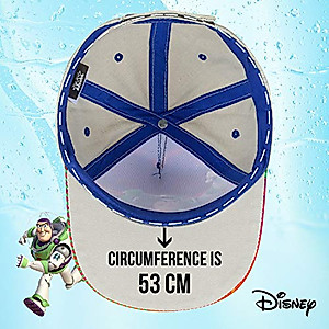 Disney Boys Toy Story 4 Buzz Lightyear Baseball Cap - Age 4-7 Grey