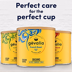 Gevalia French Roast Ground Coffee (27.6 oz Canister)