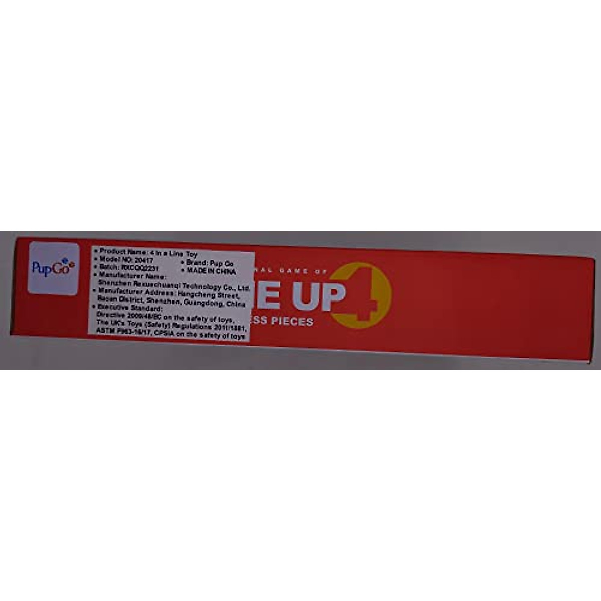 Pup Go 4 in a Row Game - 6 Spare Discs Included, Board Games Toys for Boys, Classic Four in a Row and Family Fun Games for Ages 3 4 5 6 7 8 12 Year Old Kids Children Adults (Green)