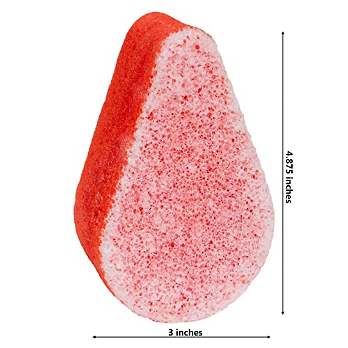 Spongeables Anti-Cellulite Sponge, 20+ Washes, Hibiscus Scent, Youthful Skin