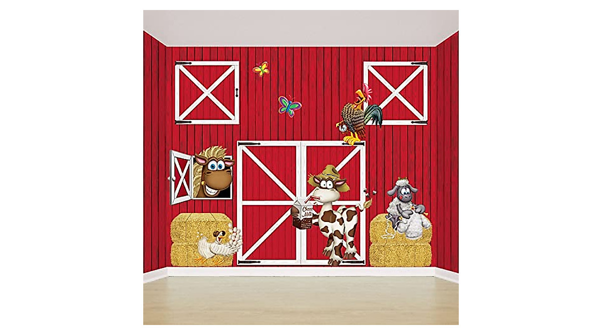 Barn Door Props - Fun Party Accessory for Events