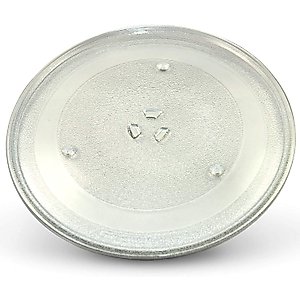 First Choice Brands 12.4" Glass Microwave Turntable Replacement Plate For GE, Samsung, Hotpoint And More - 315mm