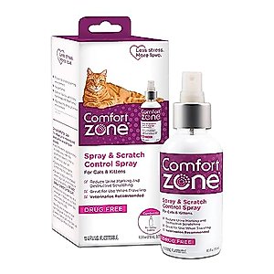 Comfort Zone Cat Calming Spray: Travel Size (2oz)