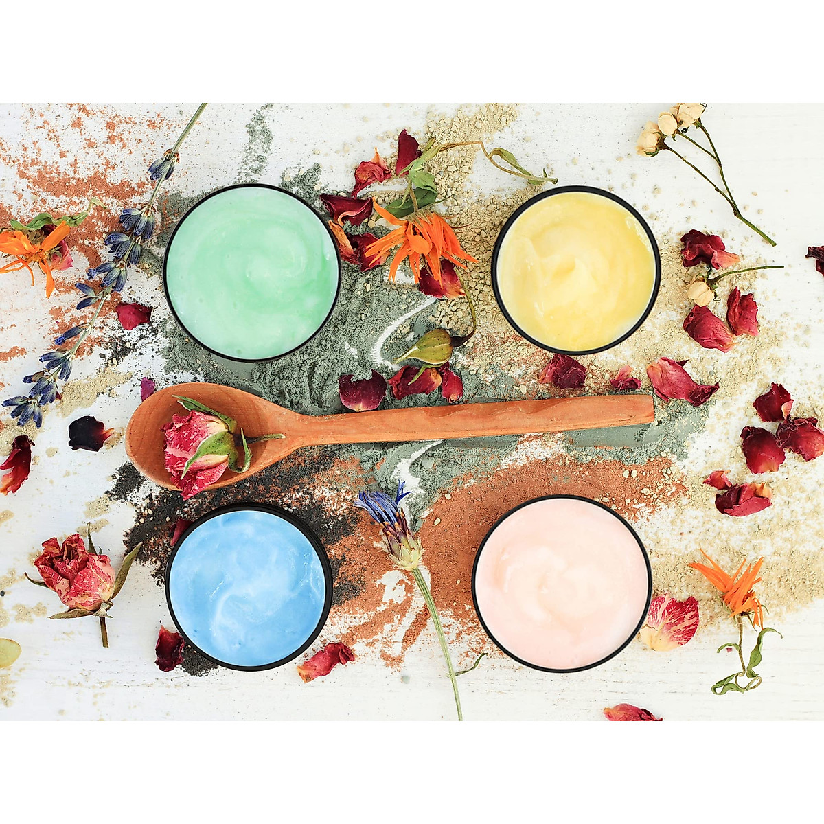 20 Pcs 0.5 Ounce Aluminum Tin Jars Containers Leak Proof Cosmetic Tin Jars Containers Round Screw Lids for Cosmetic, Salves, Balms, Lip Balm or Others, 15mL Black