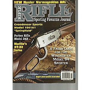 RIFLE, NOVEMBER, 2012 (SPORTING FIREARMS JOURNAL) NEW NOSLER VARMAGEDDON AR !