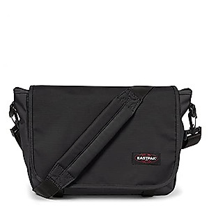 Eastpak Jr Shoulder Bag - For School, Laptop, Travel, Work, or Bookbag - Black