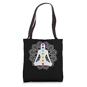 Chakra Mandala - Chakra Points Meditation Chakra Balance Tote Bag