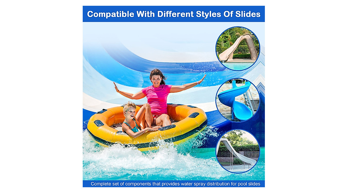 Pool Slide Water Tubing Kit for Endless Summer Fun