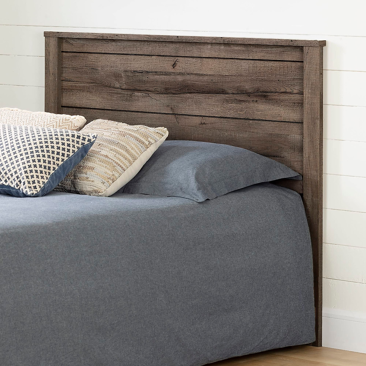 South Shore Fynn Headboard, Full, Fall Oak