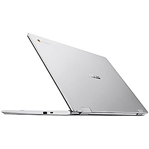 ASUS Chromebook 17.3" FHD Laptop Computer, Intel Celeron N4500 Processor up to 2.8GHz, 4GB LPDDR4 RAM, 32GB eMMC, WiFi 6, Bluetooth 5.2, Webcam, Transparent Silver, Chrome OS, ipuzzle Type-C HUB