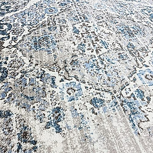 Persian Area Rugs 4620 Cream 5 x 7 Area Rug