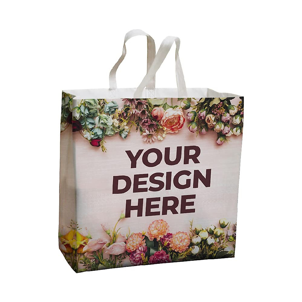 Eddany Foldable Canvas Tote Bag Customized Perzonalized