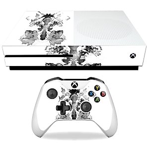 MightySkins Skin Compatible with Microsoft Xbox One S - Rorschach | Protective, Durable, and Unique Vinyl Decal wrap Cover | Easy to Apply, Remove, and Change Styles | Made in The USA