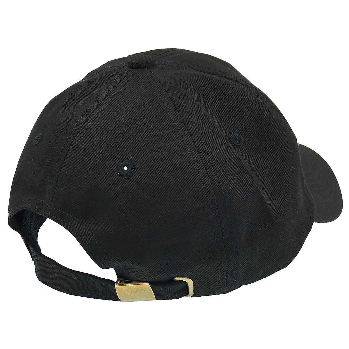 SYWHPS Dm Hat MM More Food Hip Hop Rap Dad Hat Baseball Cap Embroidered (Black)