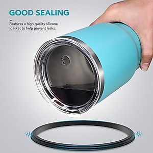 Tumbler Straw Lid, Replacement Straw Lids Compatible for 20 oz Tumbler, 24 oz Mug, 25 oz Straw Mug, 2 Pack BPA Free and Shatter-proof Travel Straw Top Lids Covers