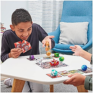 Bakugan Unbox and Brawl 6-Pack, Exclusive 4 Bakugan and 2 Geogan, Collectible Action Figures, Toys for Kids Boys Ages 6 and Up (Amazon Exclusive)
