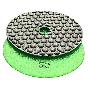 STADEA Dry Diamond Polishing Pad 4"Grit 50 For Stone Glass Marble Concrete Polishing