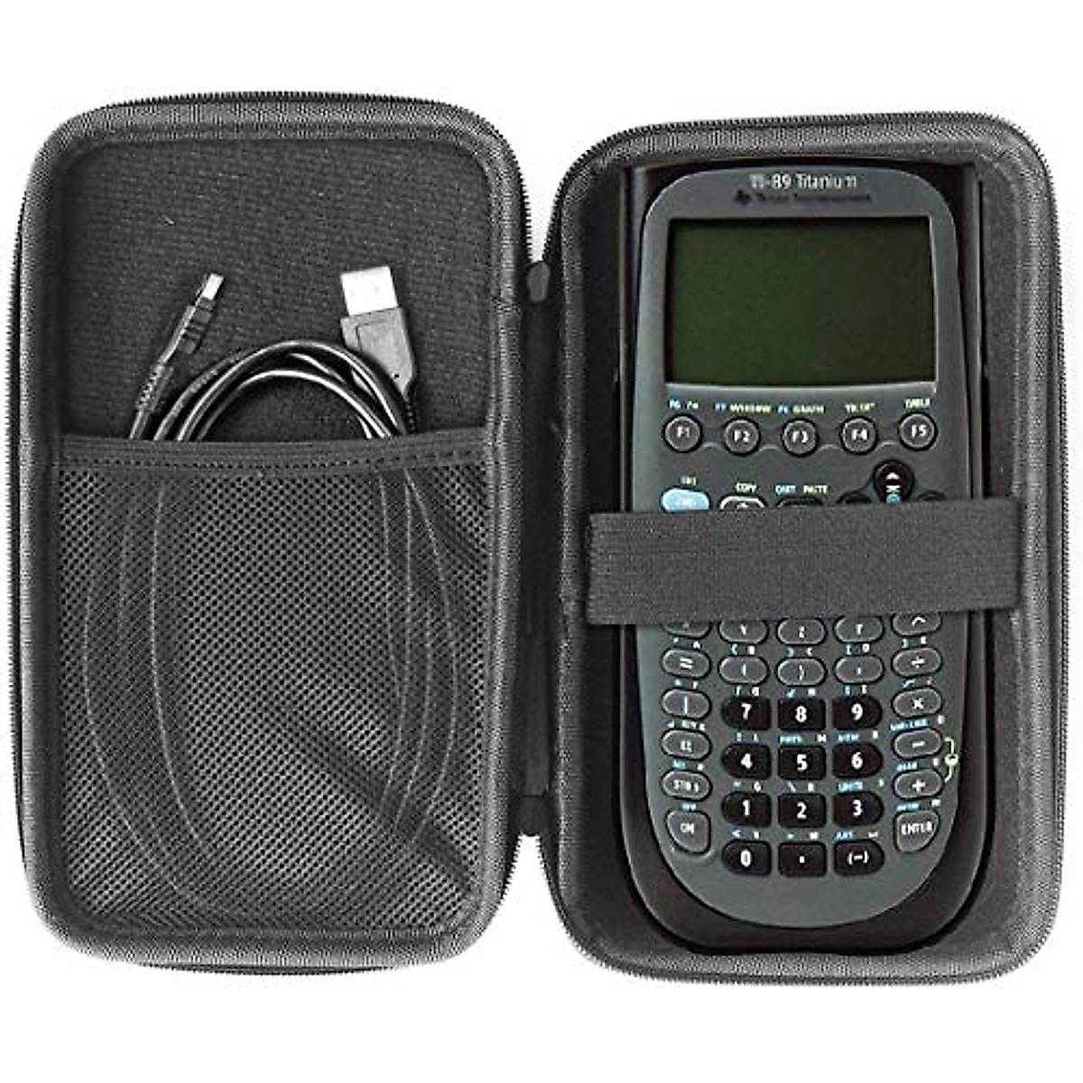 FitSand Hard Case Compatible for Texas Instruments TI-89 Titanium Programmable Graphing Calculator