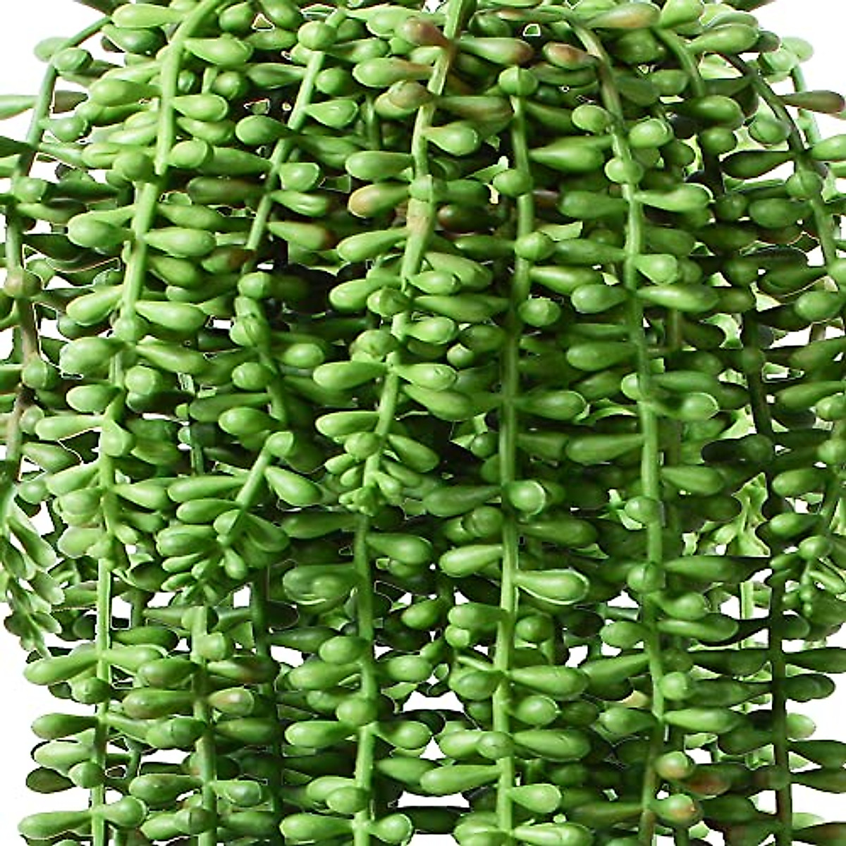 BohoSM 3pcs Fake String of Pearls Plant Artificial Hanging Plants Faux String of Pearls Artificial Succulents Plants Artificial String of Pearls Plants Fake Hanging Plant (Succulents)