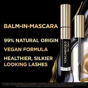L’Oréal Paris Voluminous Brown Balm Volumizing Mascara, Washable, Brown, 0.26 Fl Oz., 1 Count