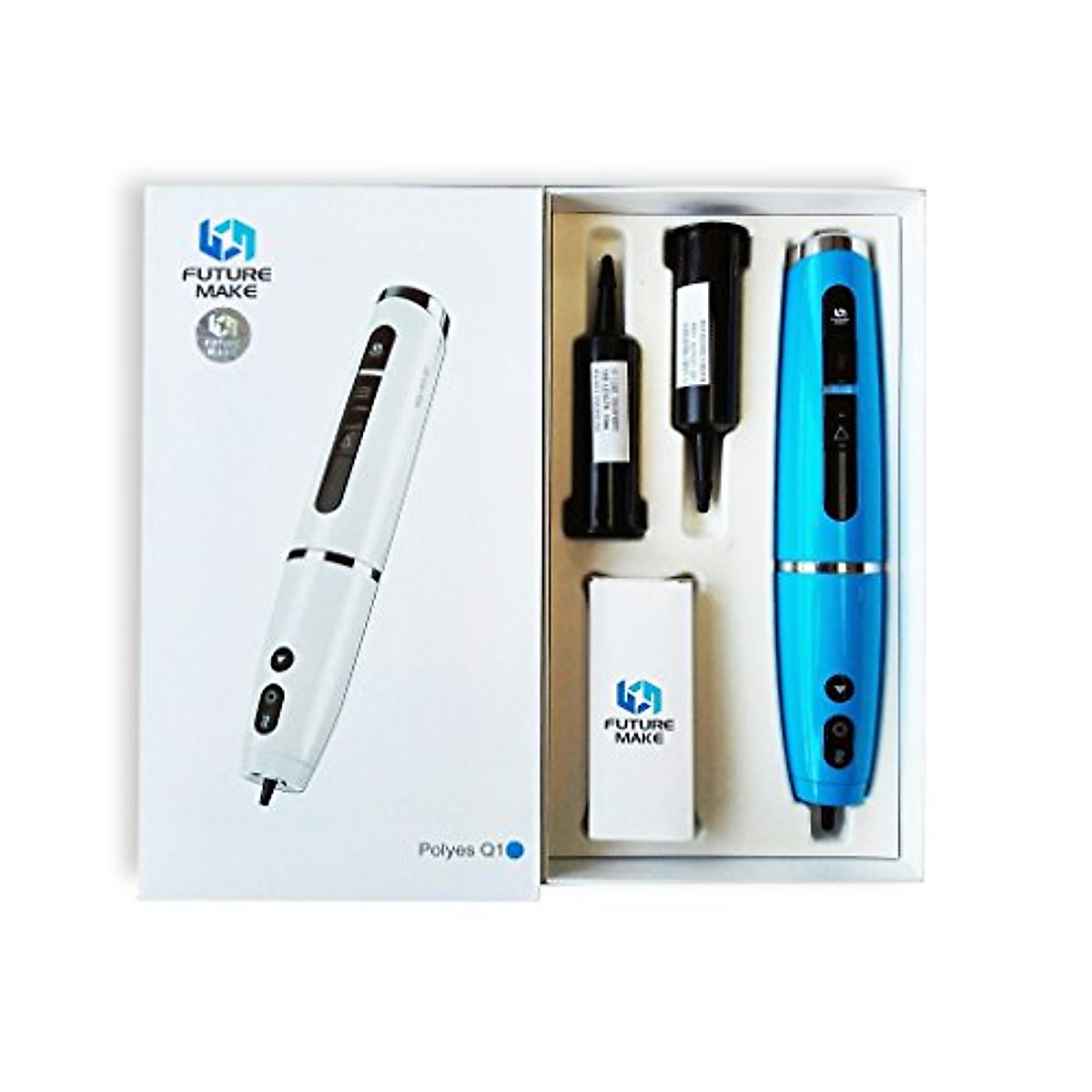 Future Make Polyes Q1 UV Light 3D Printing Pen, World's First Resin Pen, 100%...