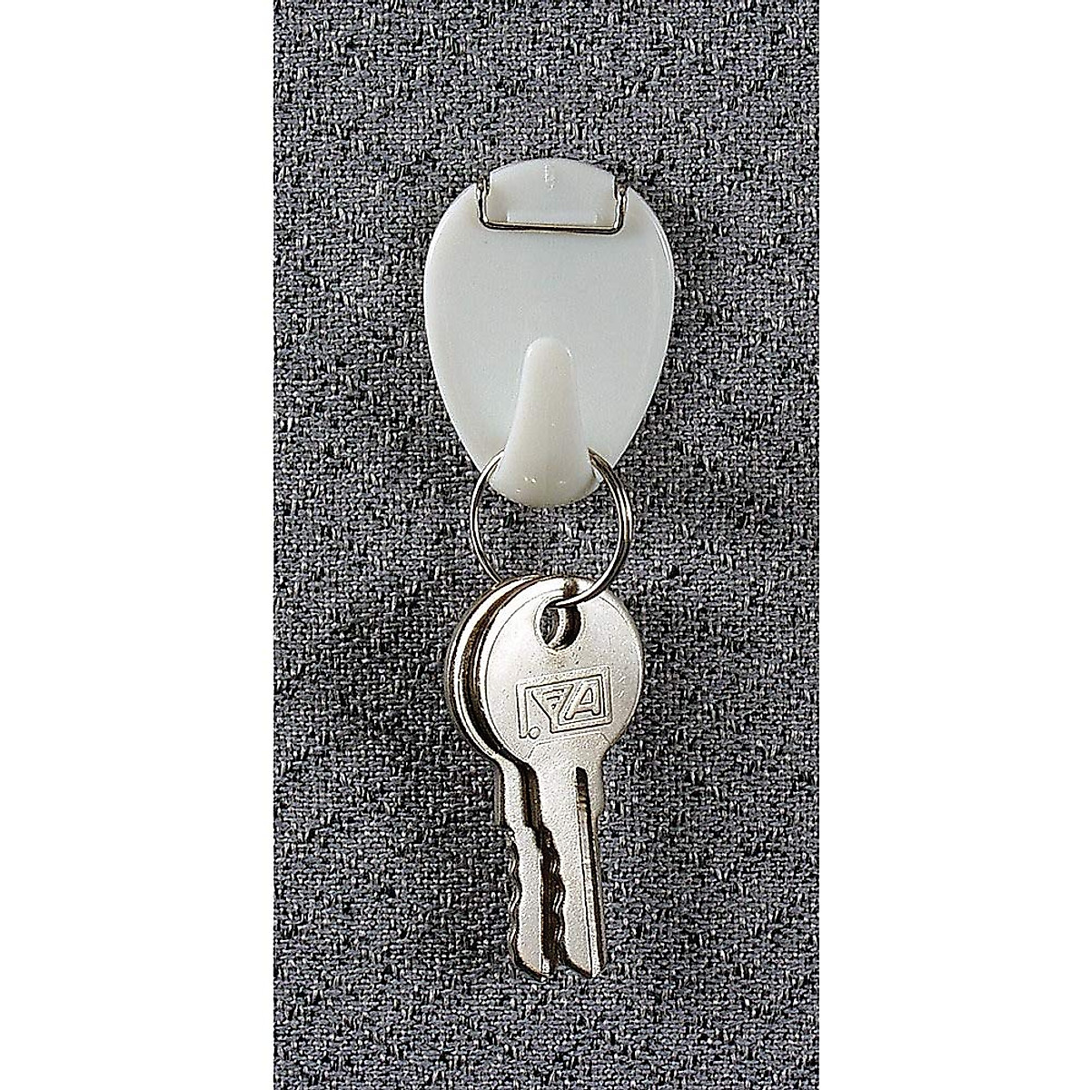 Officemate Cubicle Hooks, White, Set of 5 (30180)