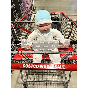 Multifunctional Highchair Strap for Infants&Toddler Grocery Cart Straps Baby high Chair Harness(Elephants Love)