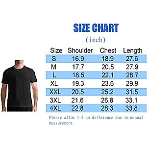 Kingscom Jelly Singer Roll Shirt Men's T-Shirt Classic Short Sleeve Top Fashion Tee X-Large Black