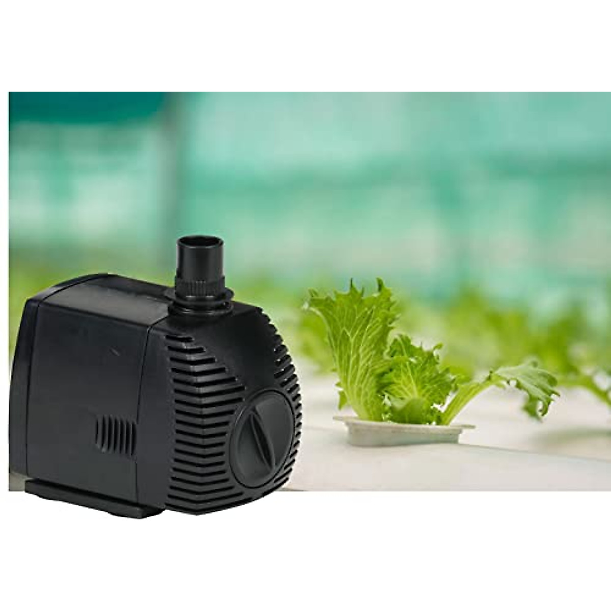 Little Giant PES-380-PW 115-Volt, 380 GPH Magnetic Drive Pump for Fountains and Small Ponds with 15-Ft. Cord, Black, 566718