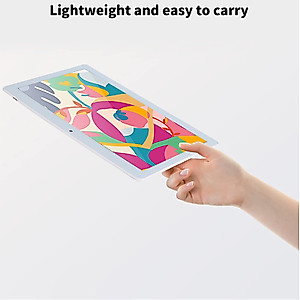 Zyyini Tablet, 1280x800 HighDefinition Resolution Tablet, 10 Inch Front Rear Dual Camera Full Viewing Angle Gaming Tablet, Compatible for Android 9.0, Blue, 100‑240V (US Plug)