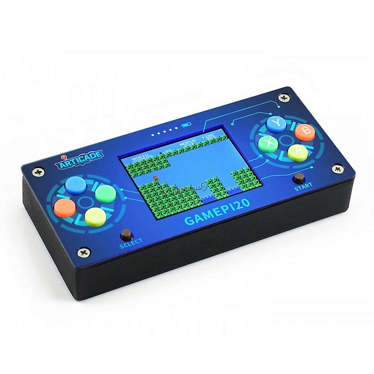 GamePi20 Accessories Add-ons Handheld Game Console Kit Raspberry Pi Classic Portable Retro Video Gaming Console 2.0 inch 320x240 IPS Screen Display Monitor for Pi Zero / Zero W / Zero WH @XYGStudy