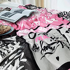 Sulpoie Gifts for Mom Blankets, Birthday Gifts for Mom, Mom Gifts, Gifts for Mom from Daughter, Valentine's Day Gifts for Mom,Gifts for Mom Mothers Day Throw Blanket 60"x50"