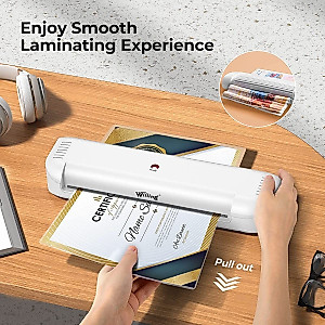 Thermal Laminator,Quick Warm-Up System for a Professional Finish,9 Inches Max Width,overheating Protection,Use for Home, Office or School, Suitable for use with Photos
